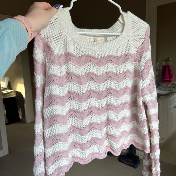 Altar'd State | Sweaters | Altard State Kelsey Striped Chenille Sweater ...